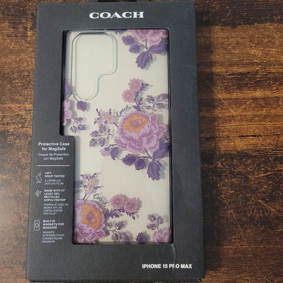 Coach | Cell Phones & Accessories | Coach Moody Floral Iphone 5 Pro Max ...